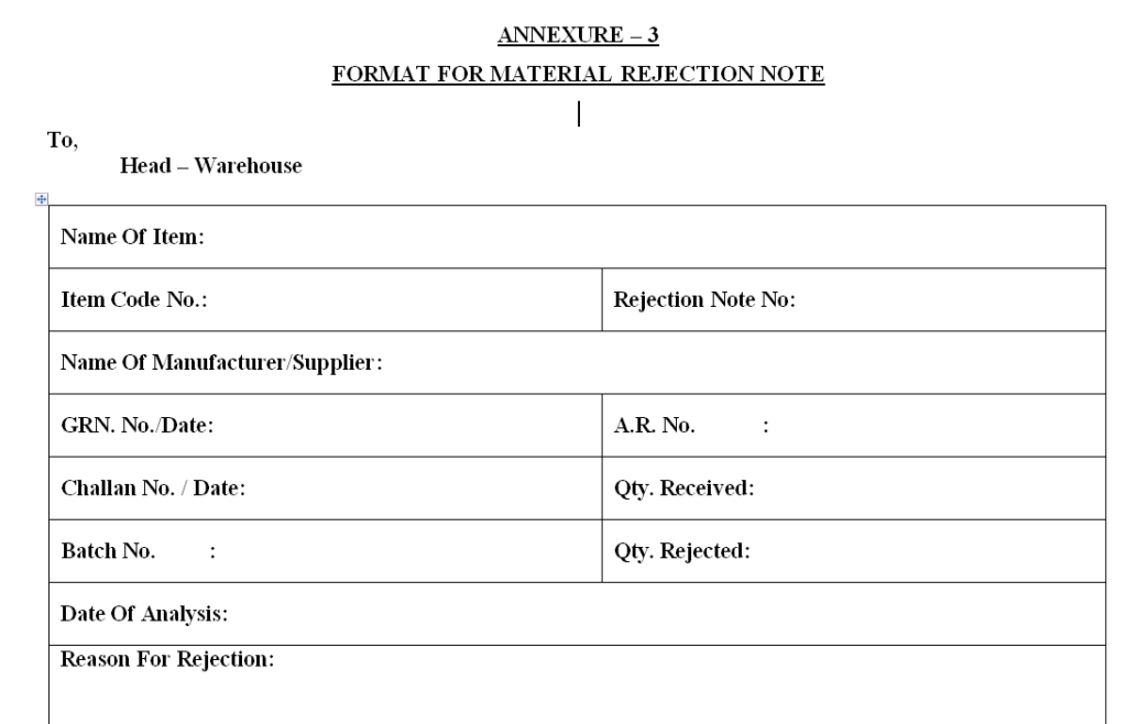 sop for approval and rejection of packaging materials - Pharma Dekho